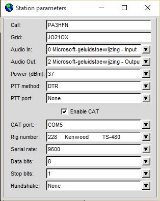 Arduino WSPR testen | pa3hfn.com